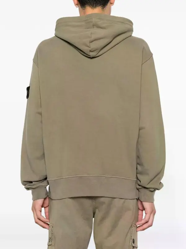 Stone Island Logo-patch Hoodie