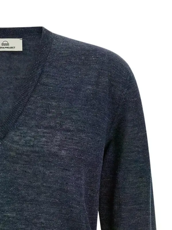RIVIERA Melange V-neck Sweater