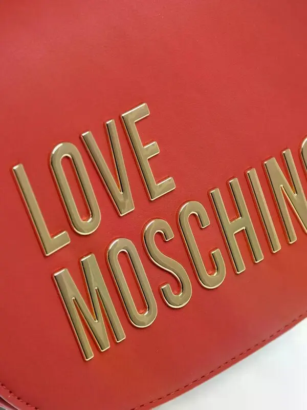Moschino Logo Lettering Shoulder Bag