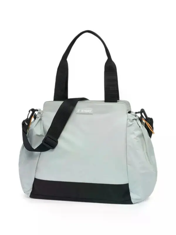 K-WAY Aisy Logo-patch Tote Bag