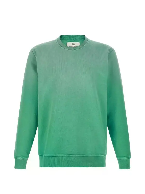 RIVIERA Brushed Cotton Sweatshirt - Green