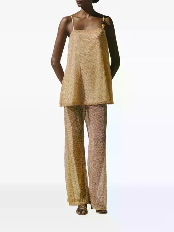 BAOBAB Porto Bead-embellished Blouse - Yellow