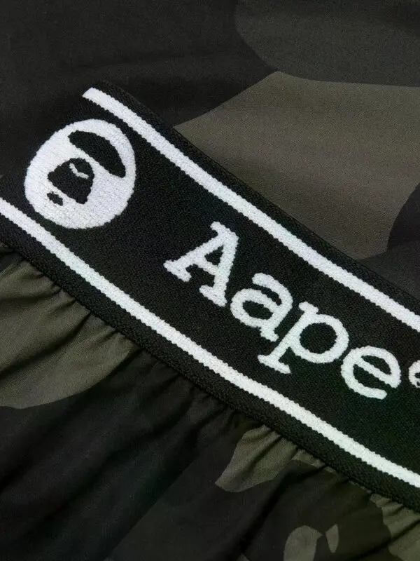 AAPE BY *A BATHING APE Moonface Logo-print Boxer Shorts