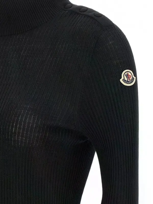 Moncler Ribbed-knit Roll-neck Sweater