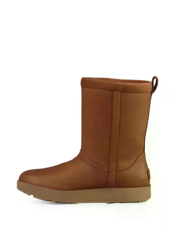 UGG Classic Short Ii Leather Boots - Brown