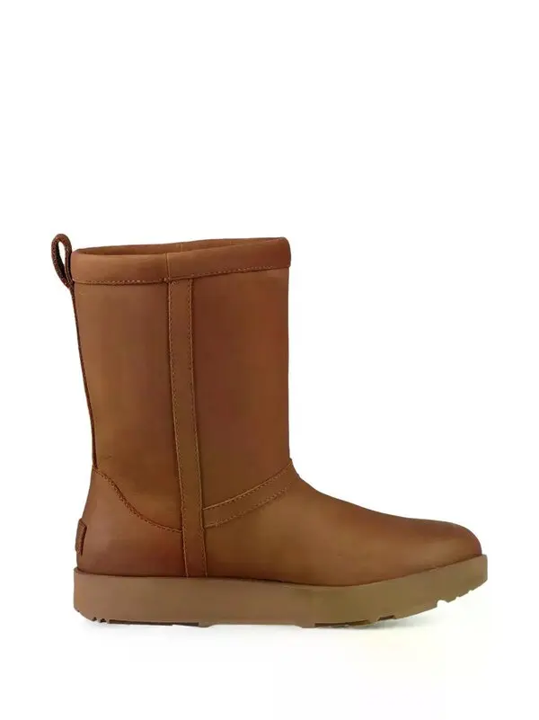 UGG Classic Short Ii Leather Boots - Brown