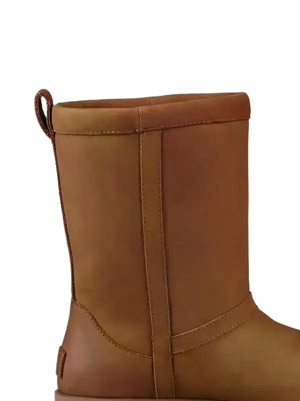 UGG Classic Short Ii Leather Boots - Brown