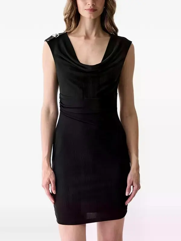 Guess Draped Mini Dress - Black