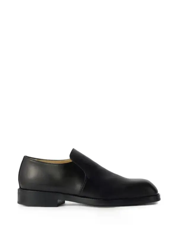 LEMAIRE Formal Loafers In Shiny Leather - Black