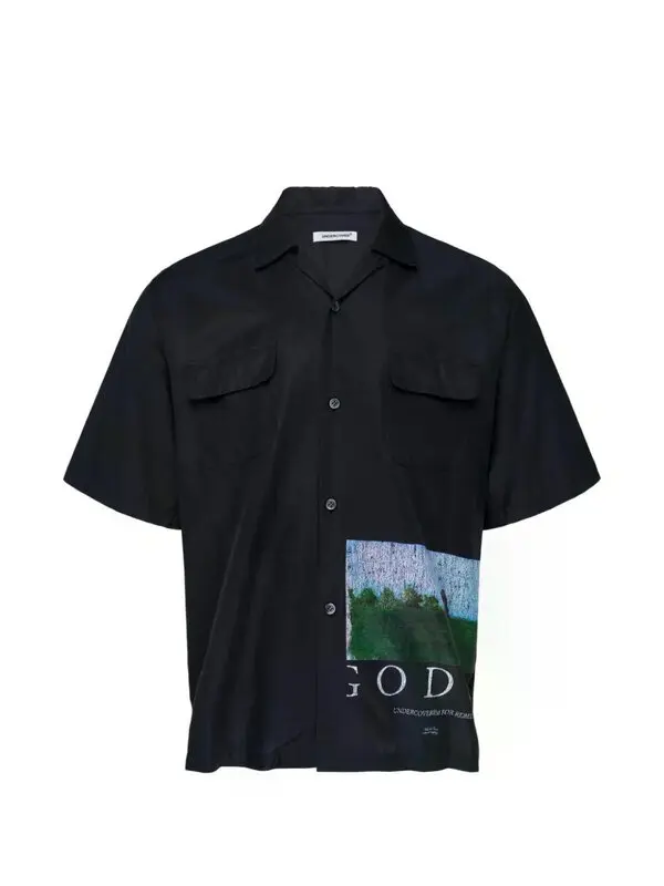 Undercover Godog Short-sleeve Shirt - Black
