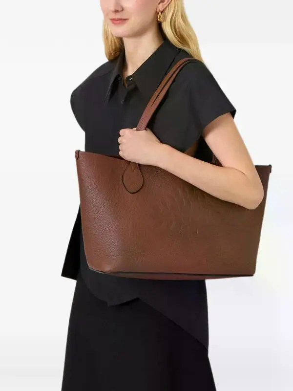 Mulberry Tree Pebbled Tote Bag