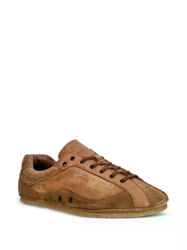 SUMMERY COPENHAGEN Suede Leather-panelled Sneakers