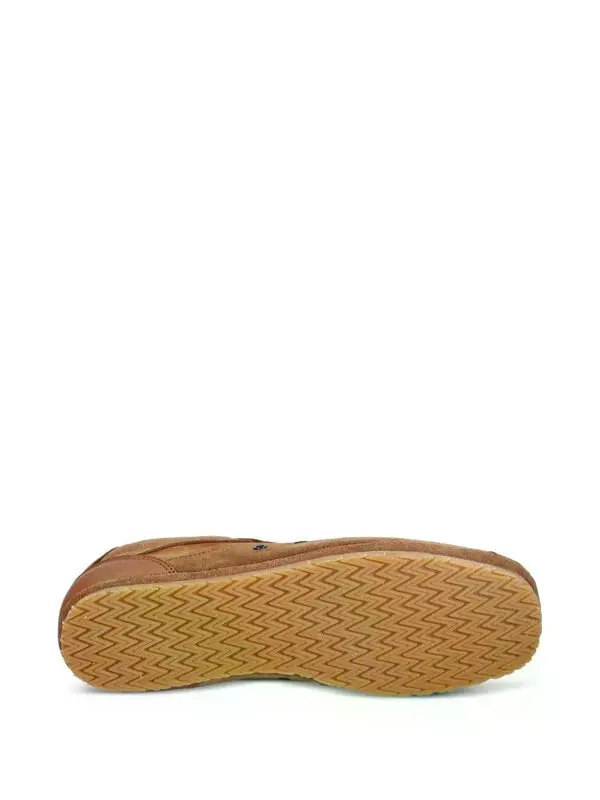 SUMMERY COPENHAGEN Suede Leather-panelled Sneakers