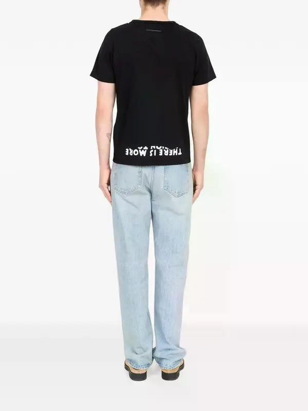 MAISON MARGIELA Sida-print T-shirt - Black