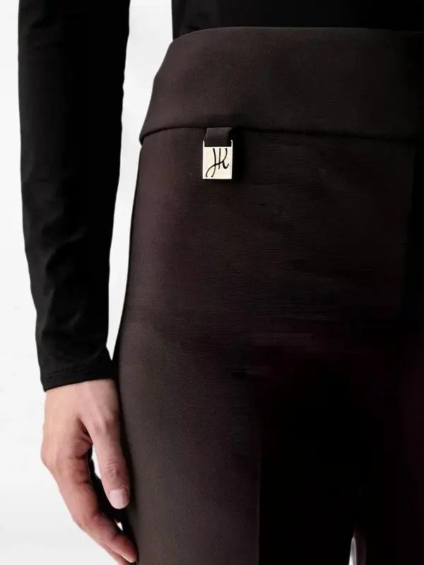 Joseph Ribkoff Logo Plaque Slim-fit Trousers