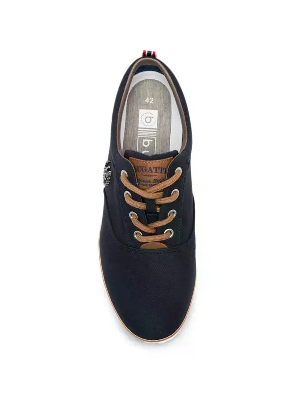 BUGATTI Logo Plaque Lace-up Sneakers