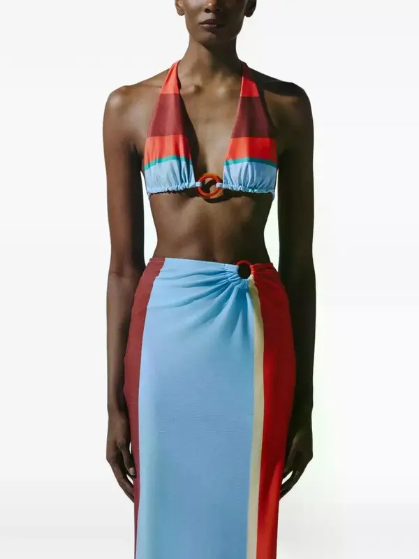 BAOBAB Helena Ring-detail Triangle Bikini Top
