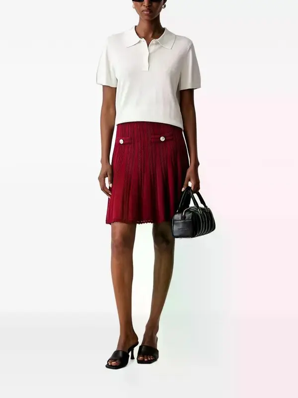 Guess Button-detail Mini Skirt