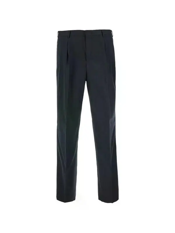PT TORINO Edge Pleated Trousers - Grey