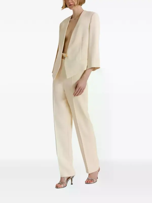 Alberta Ferretti Pressed-crease Trousers