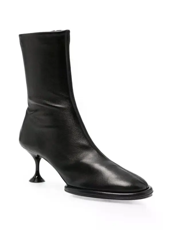 SERGIO ROSSI Kitten-heel Ankle Boots