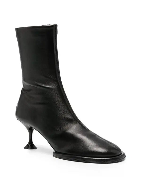 SERGIO ROSSI Kitten-heel Ankle Boots