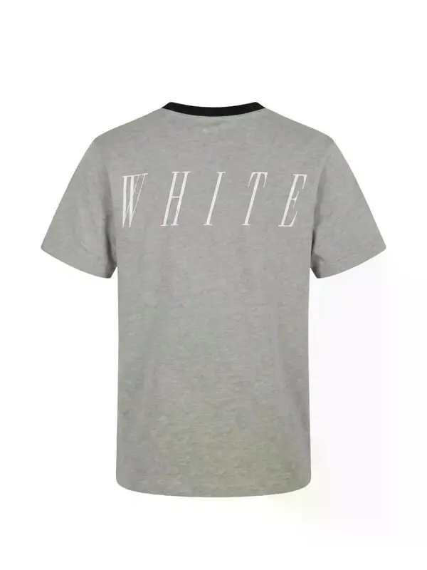Off-White Logo-print Ringer T-shirt