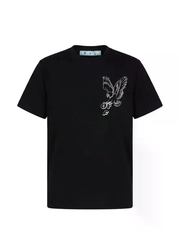 Off-White Eagle-print T-shirt - Black