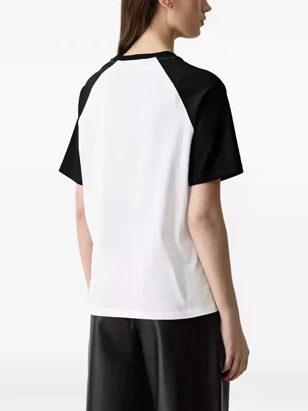 Karl Lagerfeld Choupette Print Raglan Sleeve T-shirt