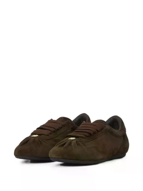 Dolce & Gabbana Suede Logo-appliqué Lace-up Sneakers