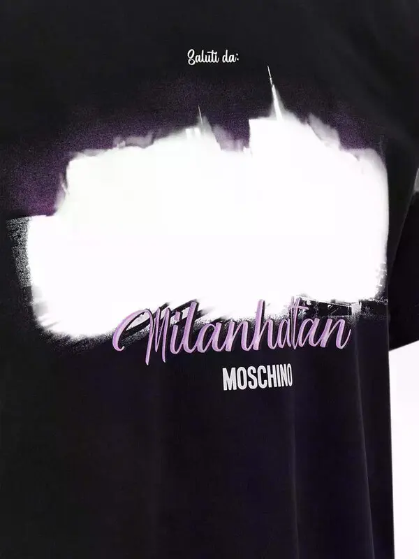 Moschino Milanhattan Graphic-print T-shirt