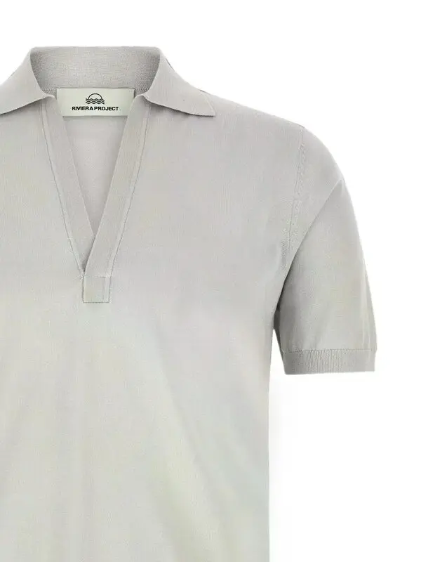 RIVIERA Open-collar Polo Shirt