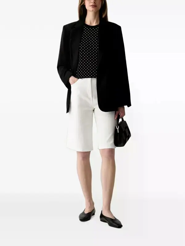 Karl Lagerfeld Polka-dot Logo-patch T-shirt