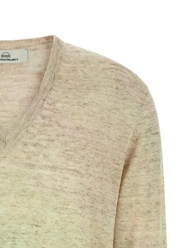RIVIERA Melange V-neck Sweater