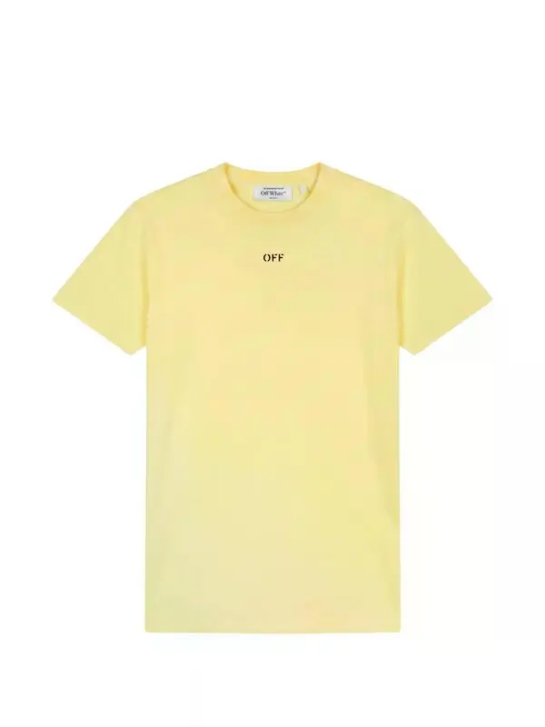 Off-White Logo-print T-shirt - Yellow