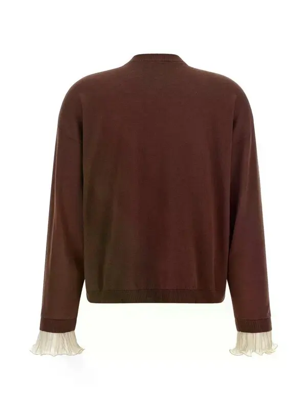 Fabiana Filippi Ribbed Trim Sweater