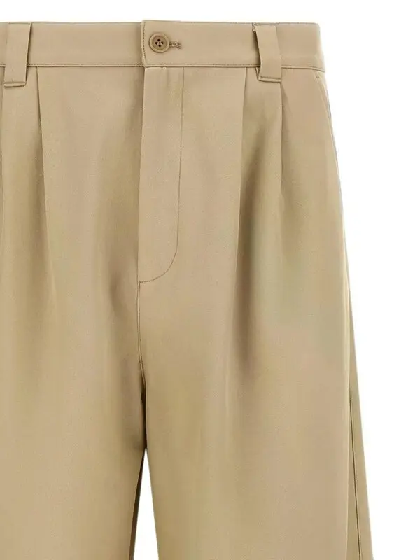 A.p.c. Ricky Pleated Cotton Gabardine Trousers