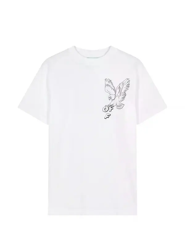 Off-White Eagle-print T-shirt - White