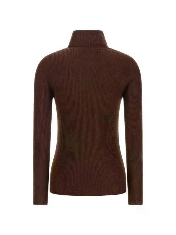 Fabiana Filippi Ribbed Knit Turtleneck Sweater