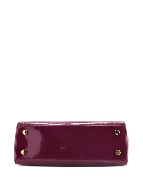 LOUIS VUITTON Brea Satchel Monogram Vernis Mm - Purple