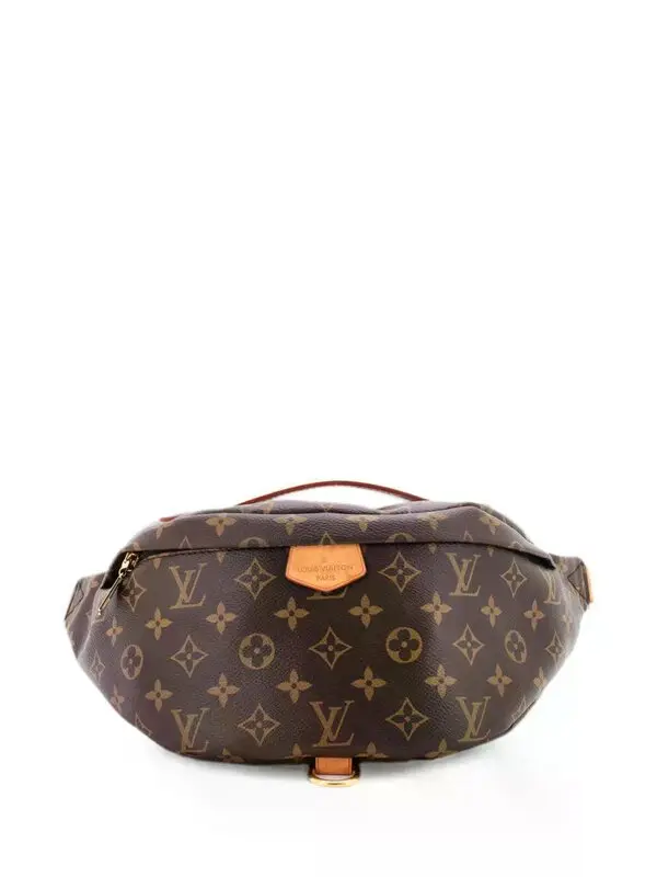 LOUIS VUITTON Monogram Canvas Belt Bag - Brown