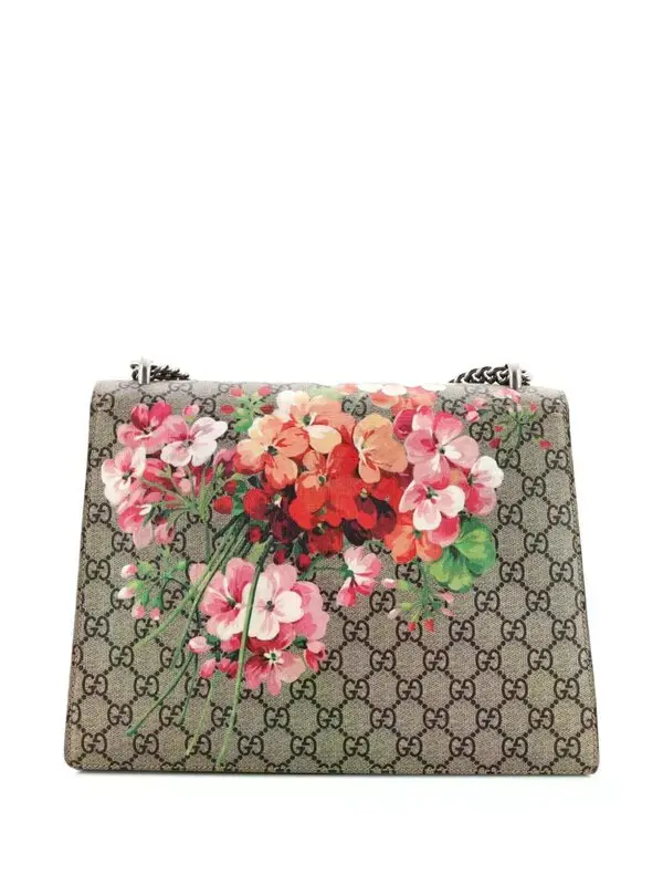 Gucci Dionysus Blooms Print Gg Coated Canvas Medium Shoulder Bag