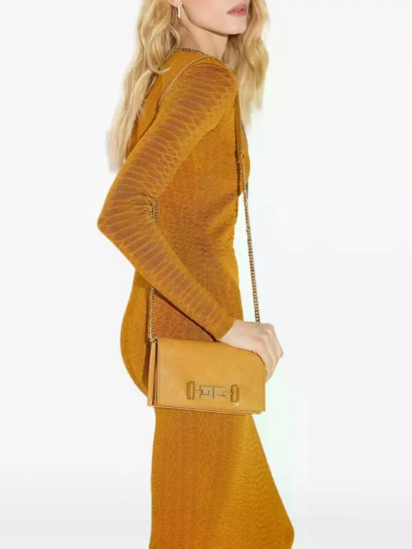Elisabetta Franchi Shoulder Bag With Chain Strap
