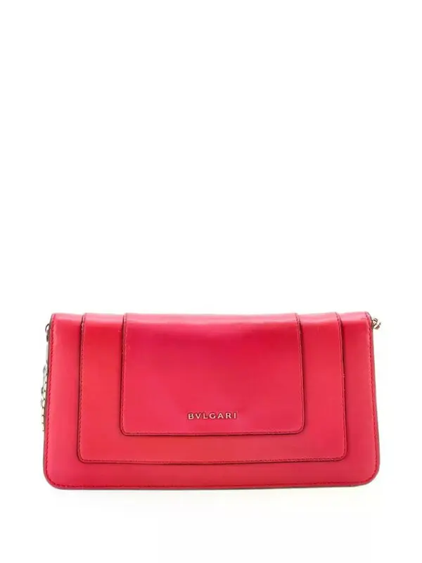 BVLGARI Serpenti Forever Chain Clutch Leather Shoulder Bag