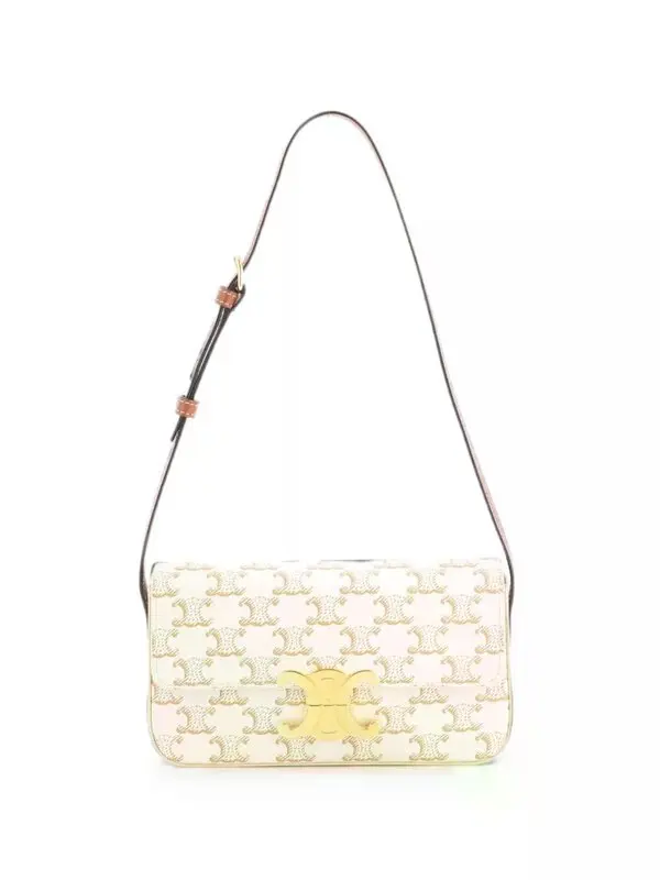 Celine Triomphe East-west Shoulder Bag - Neutrals
