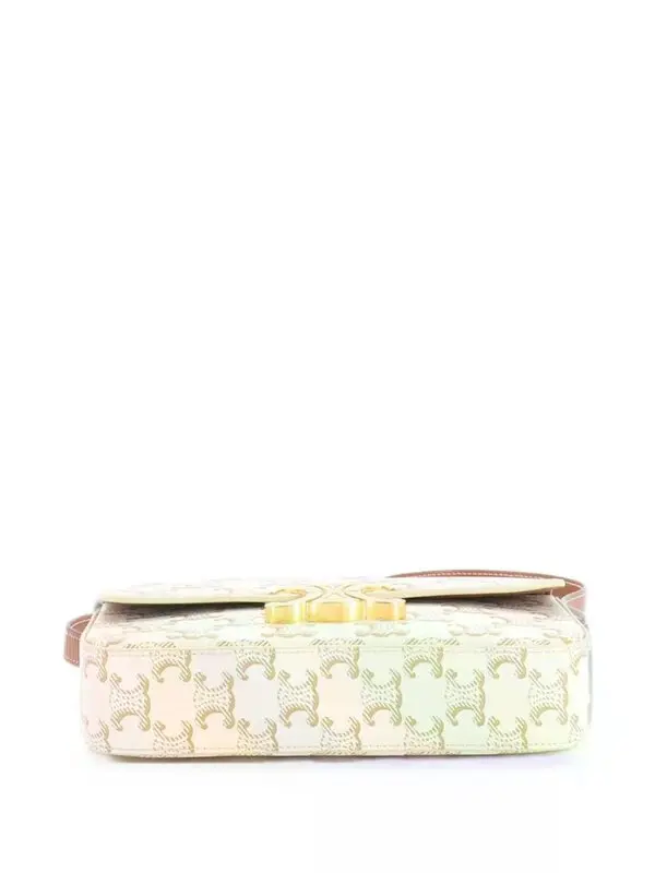 Celine Triomphe East-west Shoulder Bag - Neutrals