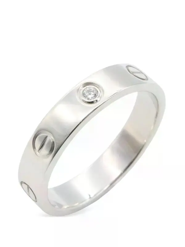 Cartier 2006 Mini Love Diamond Ring