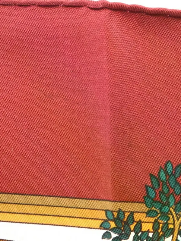 Hermès 2010s Graphic-print Scarf