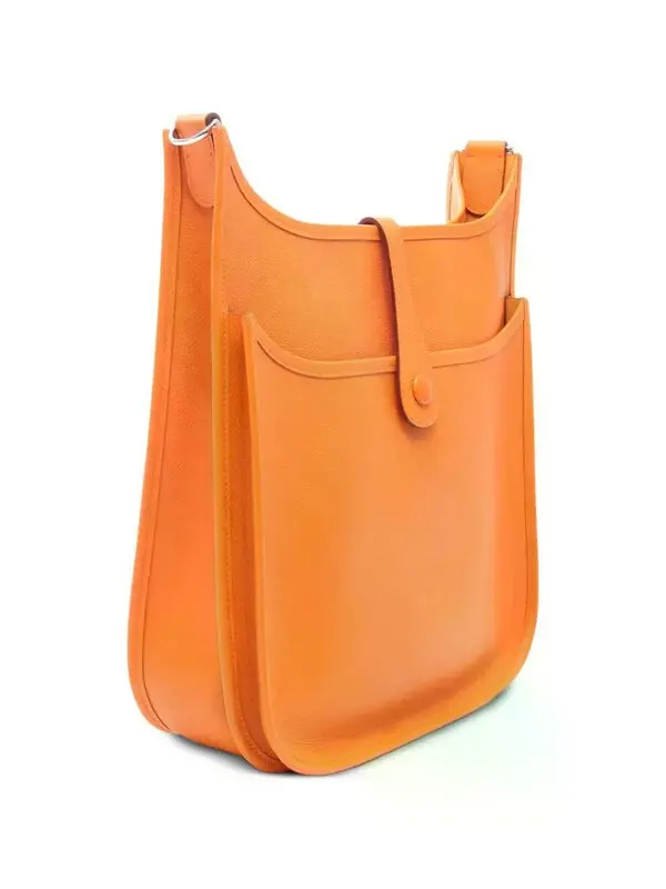 Hermès 2005 Evelyn Cross Body Bag - Orange
