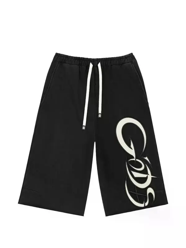GODSPEED New Age Logo-patch Track Pants - Black